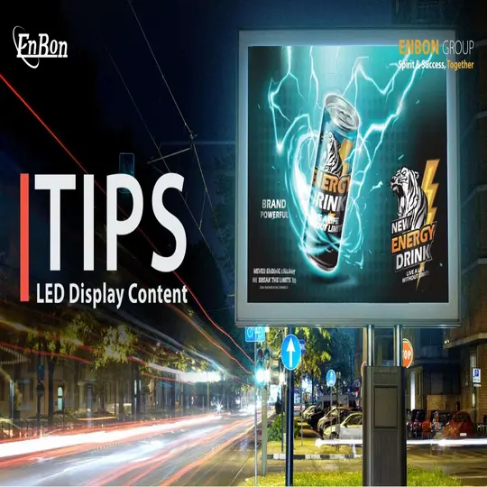 Captivate Your Audience: LED Display Content Creation Tips